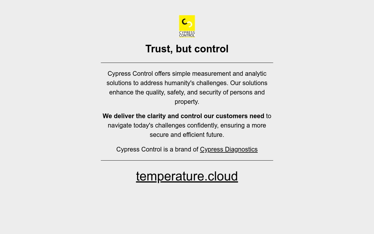 Cypress Control